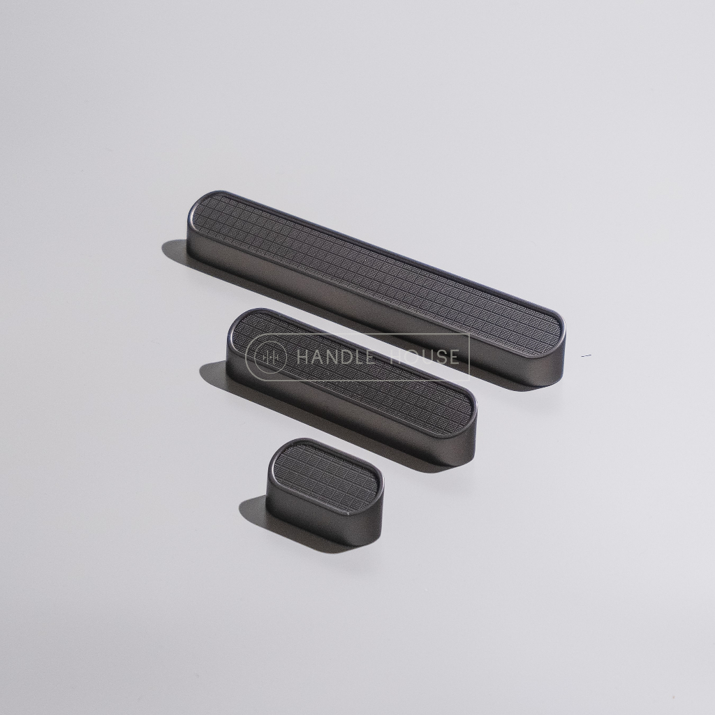 Jual Pearl Black Elegant Aluminum Handle - Tarikan Gagang Lemari Laci ...