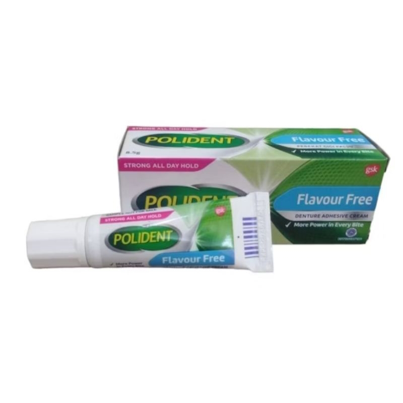 Jual Perekat Gigi tiruan Polident 8,5gr Denture adhesive cream | Shopee ...