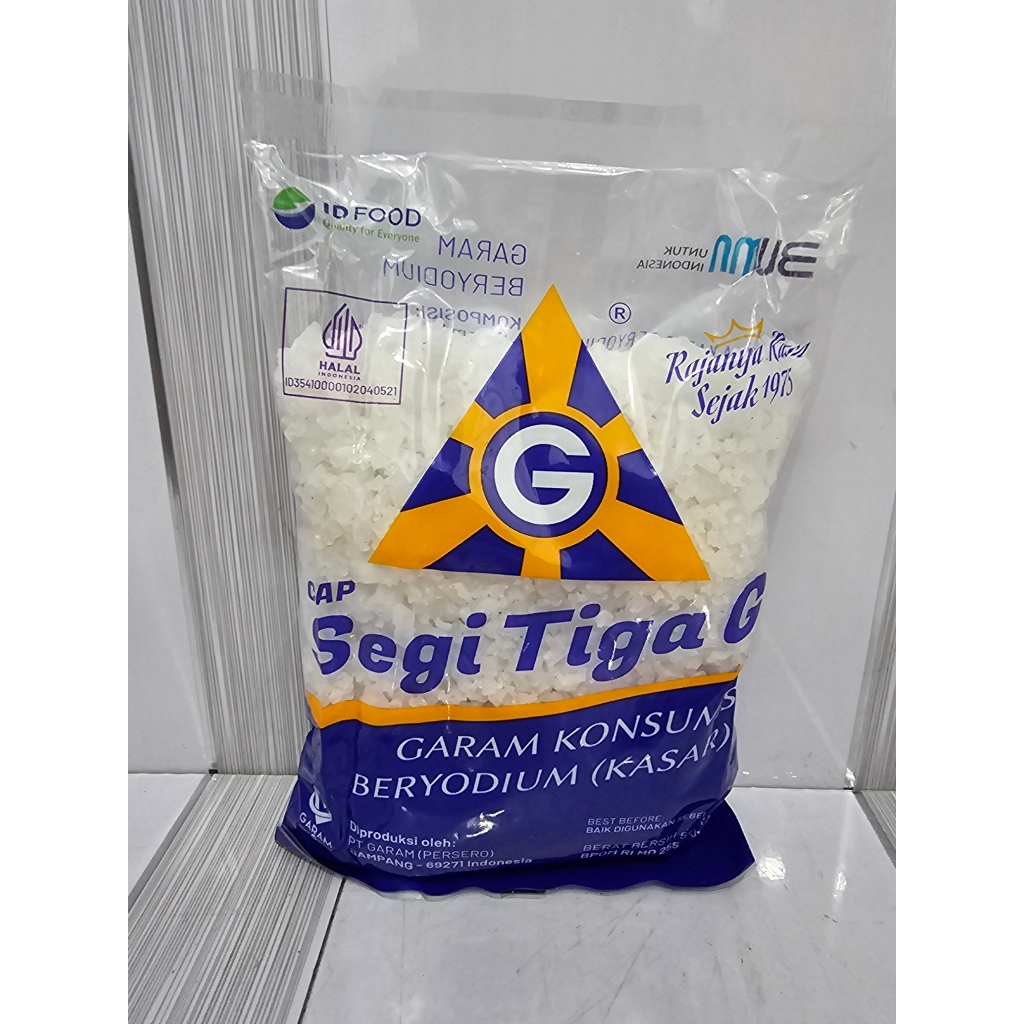 Jual Garam Kasar Cap Segitiga G 500g | Shopee Indonesia