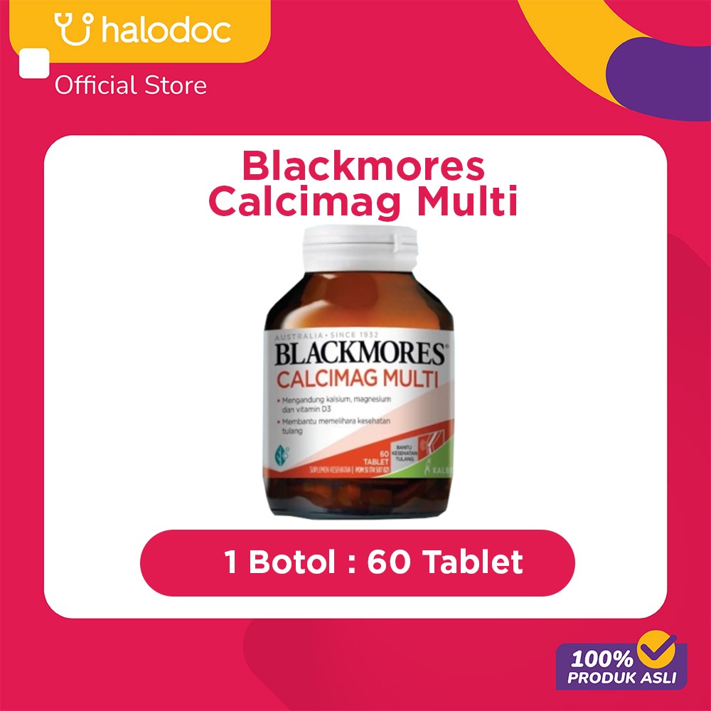 Jual Blackmores Calcimag Multi 60 Tablet | Shopee Indonesia