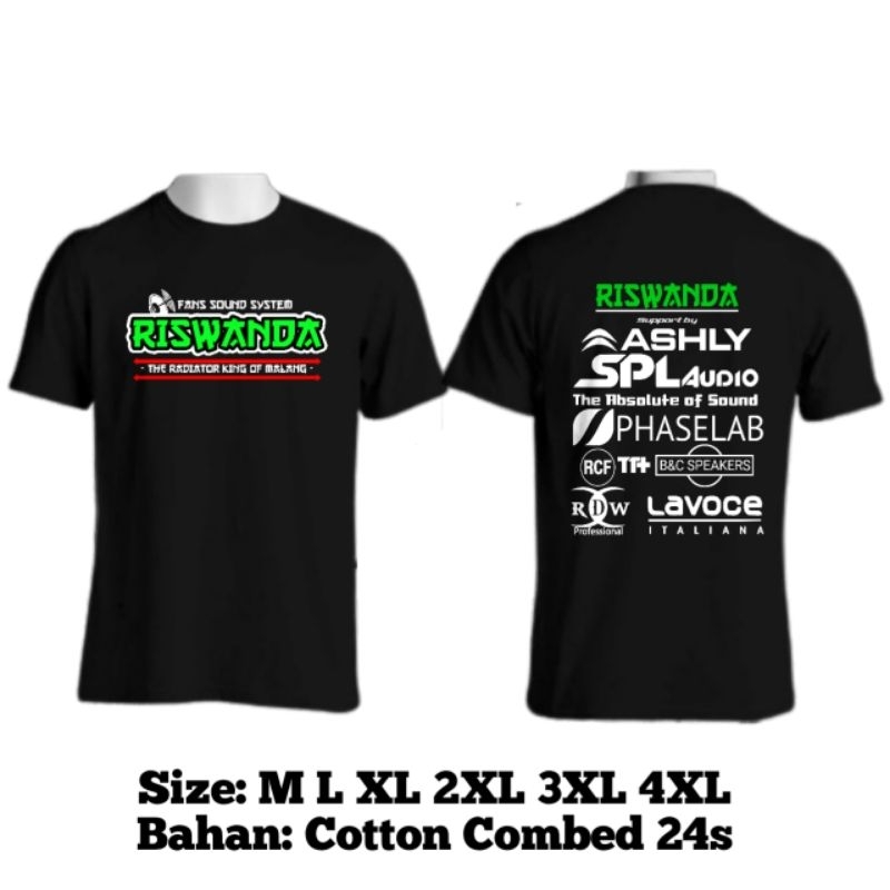 Jual Kaos Sound Riswanda Audio | Shopee Indonesia