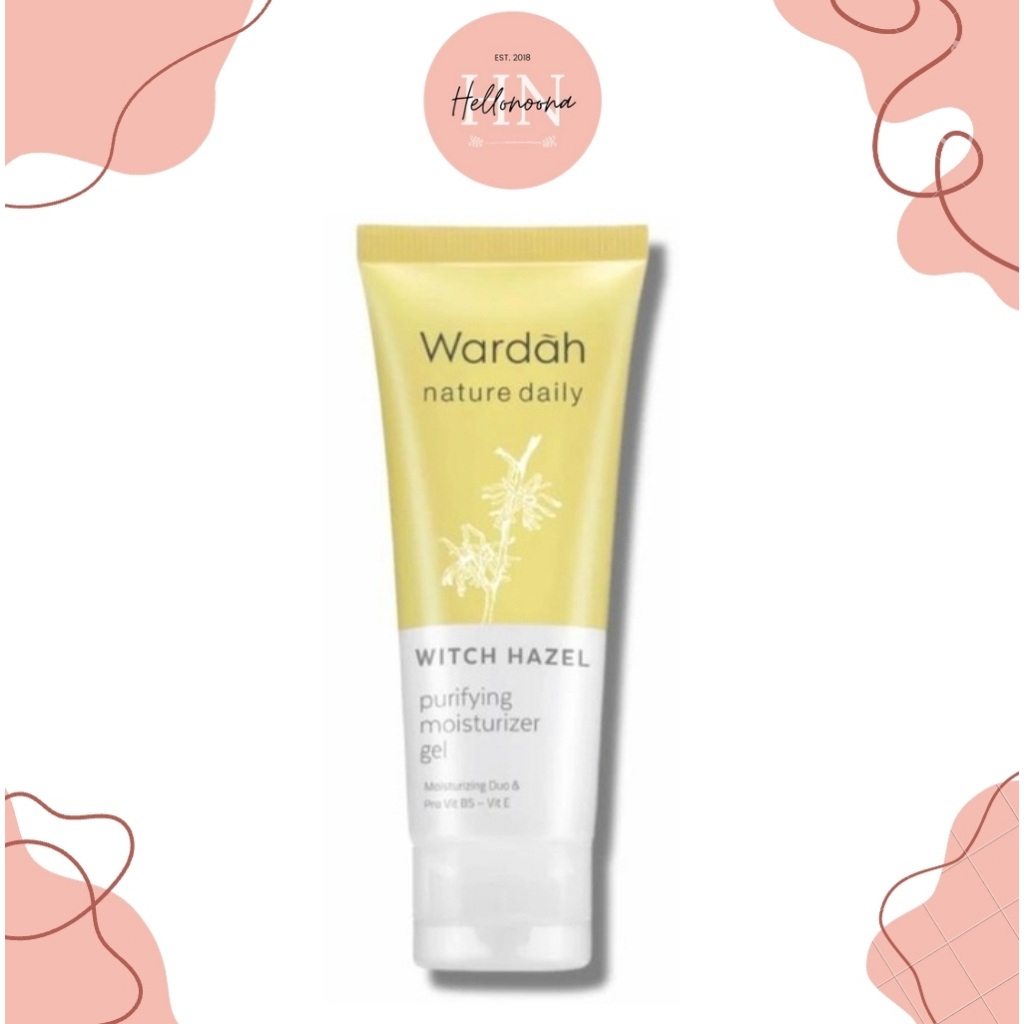 Jual WARDAH - Nature Daily Witch Hazel Purifying Moisturizer Gel 40ml ...