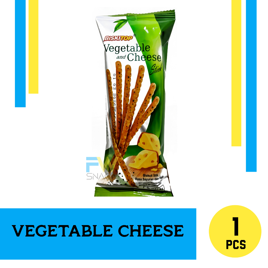 Jual Biskitop vegetable and cheese stick | Shopee Indonesia