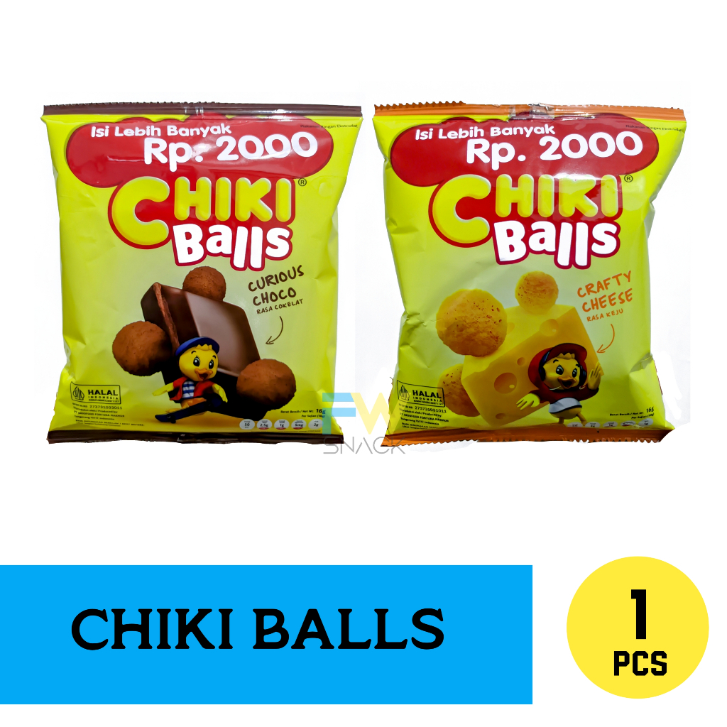 Jual Chiki Balls Snack keju/coklat | Shopee Indonesia