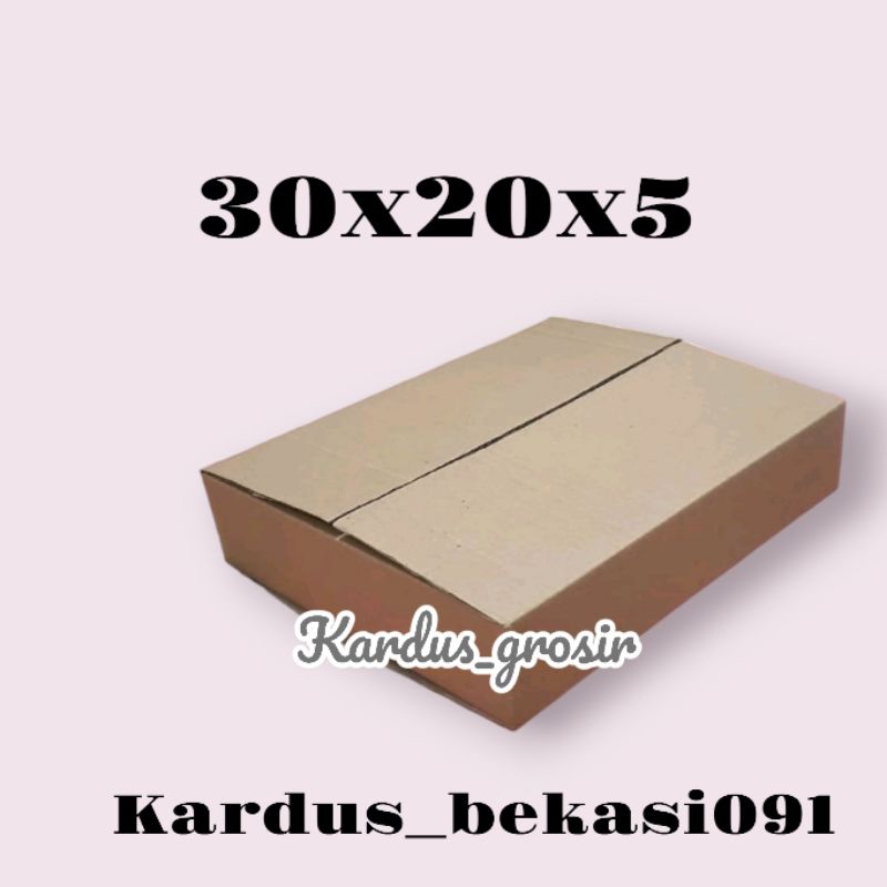 Jual kardus box packing 30x20x5 | Shopee Indonesia