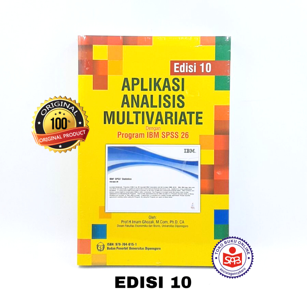 Jual Aplikasi Analisis Multivariate Dengan Program IBM SPSS 26 - Imam Ghozali | Shopee Indonesia