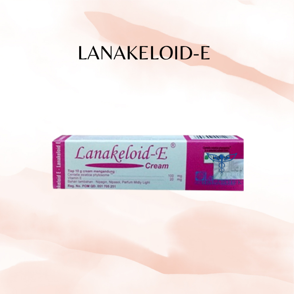 Jual Lanakeloid E Cream 10gr / Krim Penghilang Bekas Luka | Shopee ...