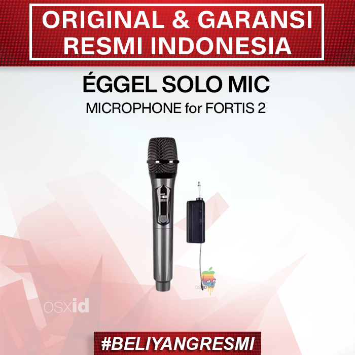 Jual Eggel Solo / Eggel Dual Wireless Microphone Set for Fortis 2 ...