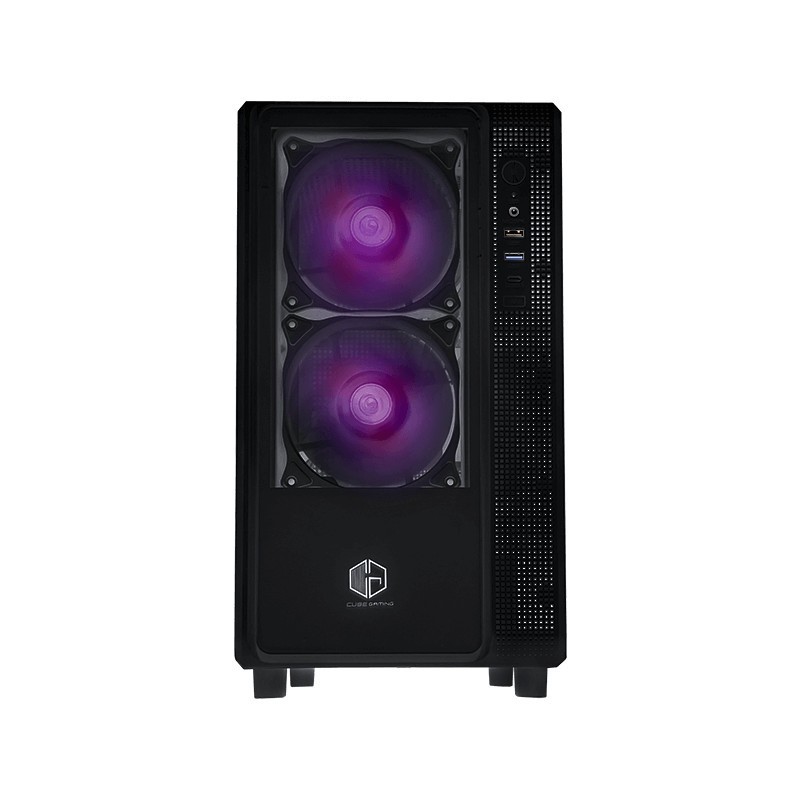 Jual CUBE GAMING RETRO GLASS - mATX Gaming Case - Left & Front Side ...