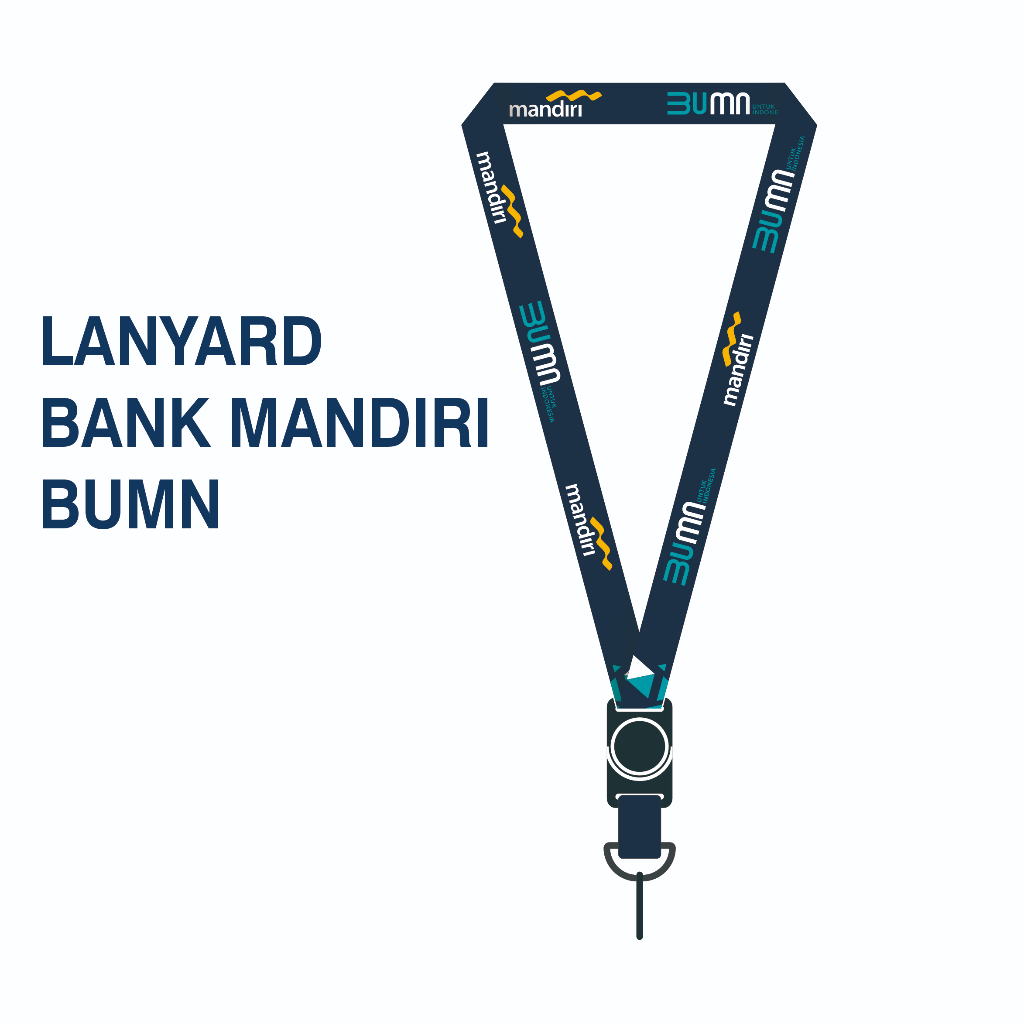 Jual LANYARD BANK MANDIRI BUMN | Shopee Indonesia