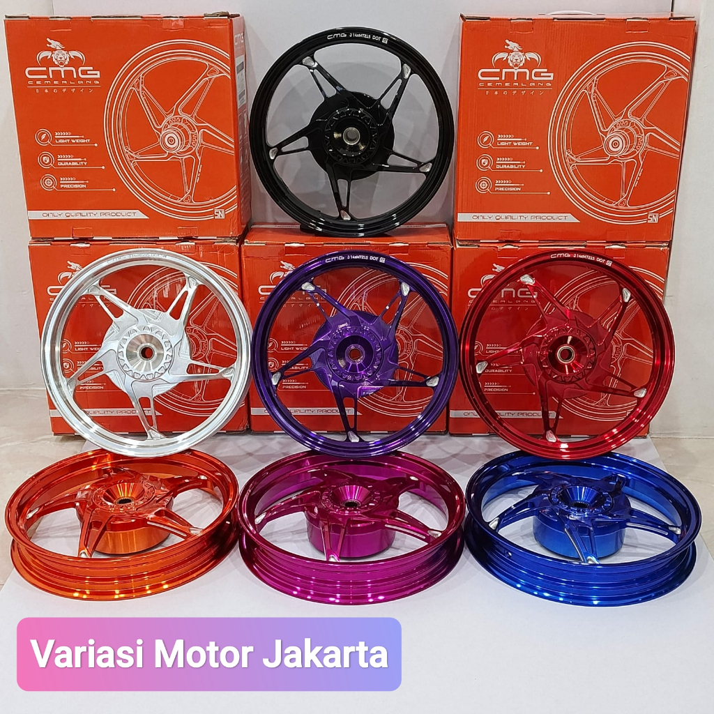 Jual Velg Vario 125 Vario 150 CMG MG1 185-215x14 | Shopee Indonesia