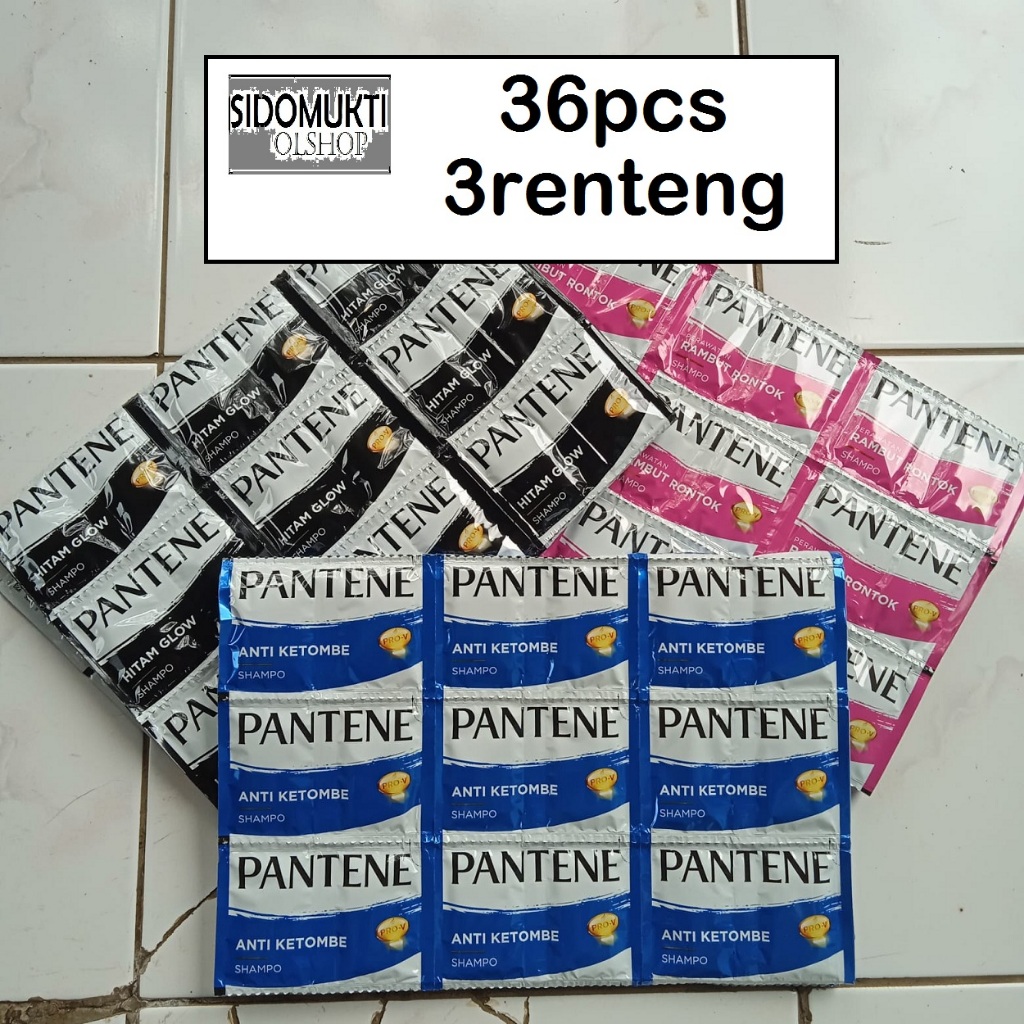 Jual Pantene Shampo Saset 36 pcs (3rtg) | Shopee Indonesia