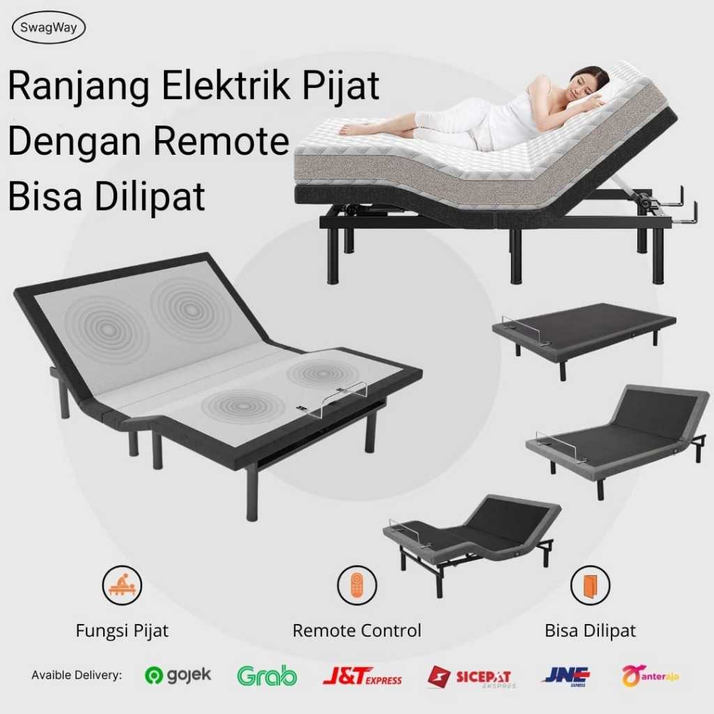 Jual Ranjang Elektrik Lipat Kasur Listrik Foldable Bed Electric Rumah ...