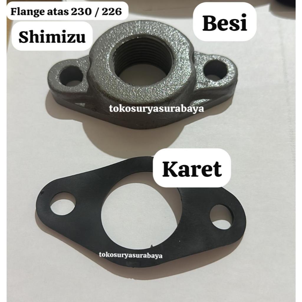 Jual BESI SPARE PART SHIMIZU -FLANGE POMPA FLANGE OUT SHIMIZU 230 BIT ...