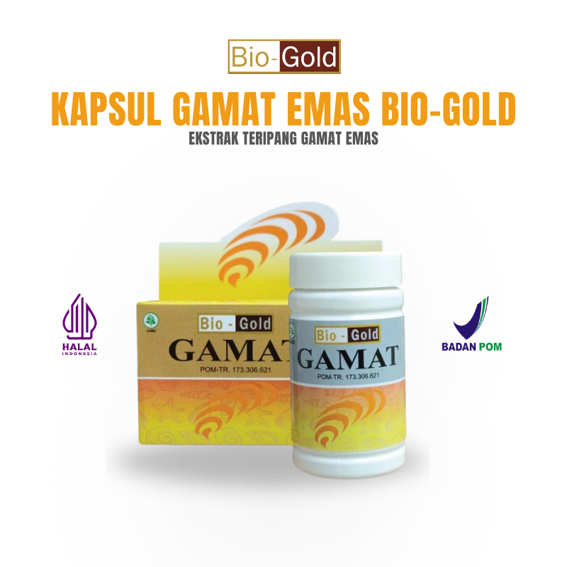 Jual GAMAT EMAS BIO GOLD Kapsul Gamat Emas Membantu Memelihara ...