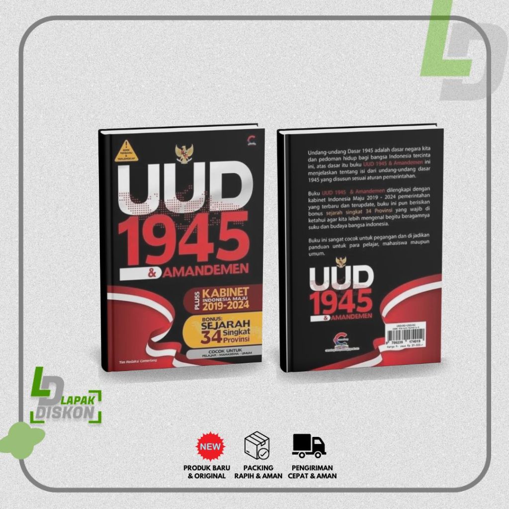 Jual Buku UUD 1945 & Amandemen | Shopee Indonesia