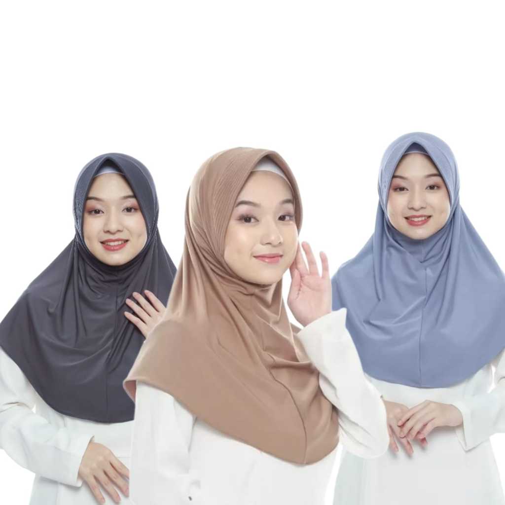 Jual Hijab Sporty | Hijab Instan | Hijab Olahraga | Jilbab Bergo Sport Pet Tebal | Shopee Indonesia