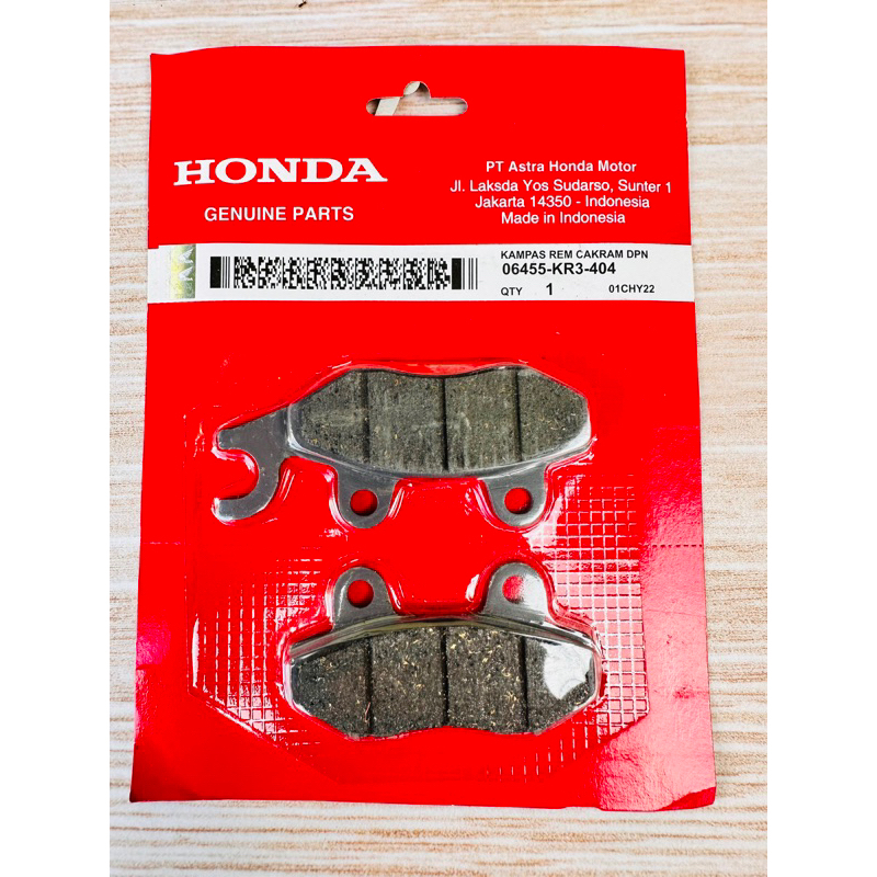 Jual Dispad Kampas Rem Cakram Depan Supra x 125 Kharisma Revo Lama Supra Fit New KR3 HGP ...
