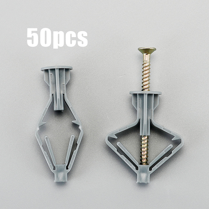 Jual 50pcs Pengencang Skrup Gypsum / Butterfly Expansion Bolt / Gypsum ...