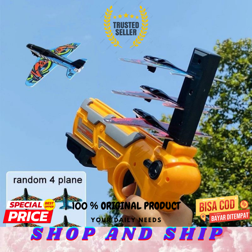 Jual Foam AirPlane Launcher ORIGINAL SAS | Shopee Indonesia