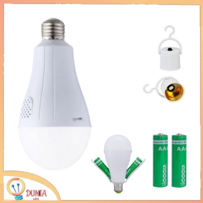 Jual Lampu Emergency Magic 20Watt 2 baterai Sentuh Nyalah Light Lampu ...