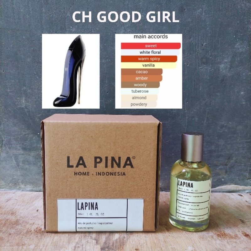 Jual CH GOOD GIRL By LAPINA PARFUM | Shopee Indonesia