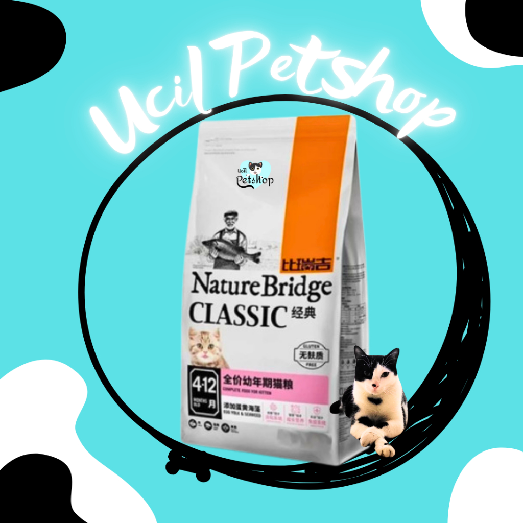 Jual Nature Bridge Classic Kitten Dry Food Freshpack 9Kg Makanan Anak ...
