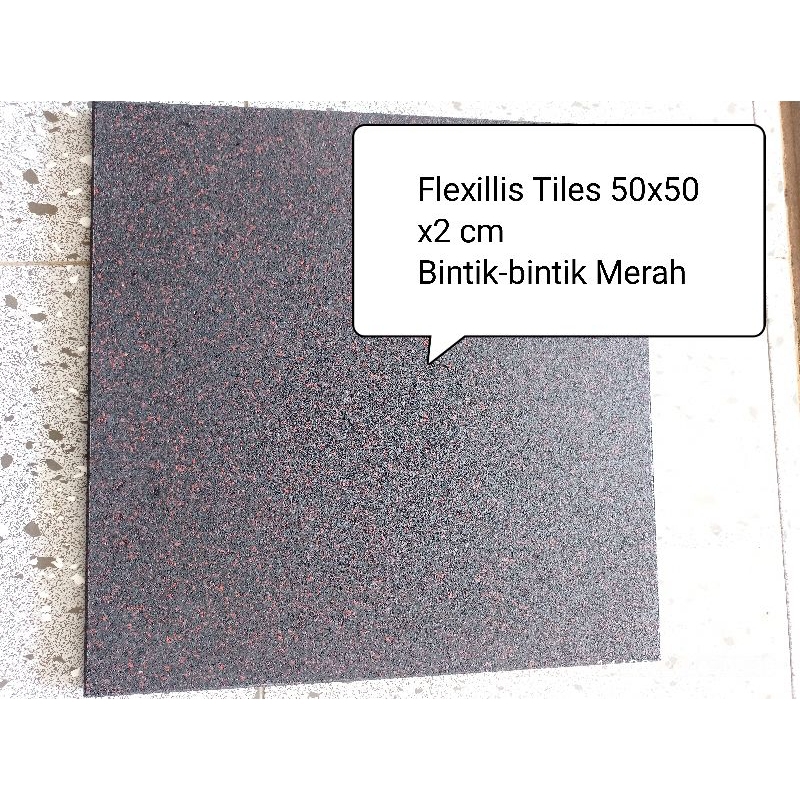 Jual Karpet Karet/Flexillis Tiles Rubber/Rubber Flooring/Rubber Mat Gym ...