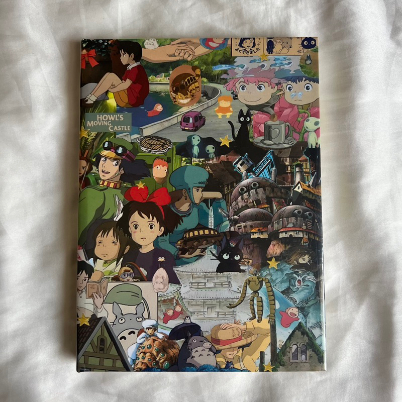 Jual Studio Ghibli Movies A5 Hardcover Notebook - buku catatan sekolah ...