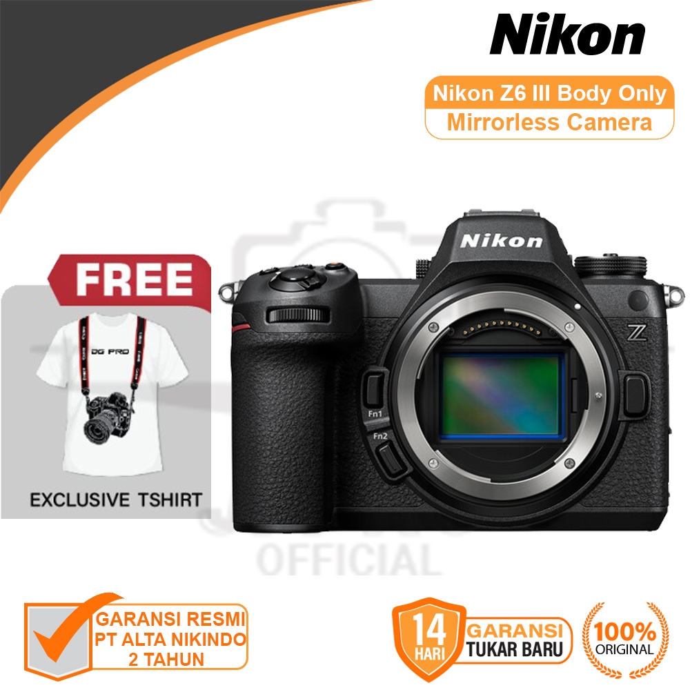 Jual Nikon Z6 III Body Only Mirrorless Camera Nikon Z6III Nikon Z 6 ...