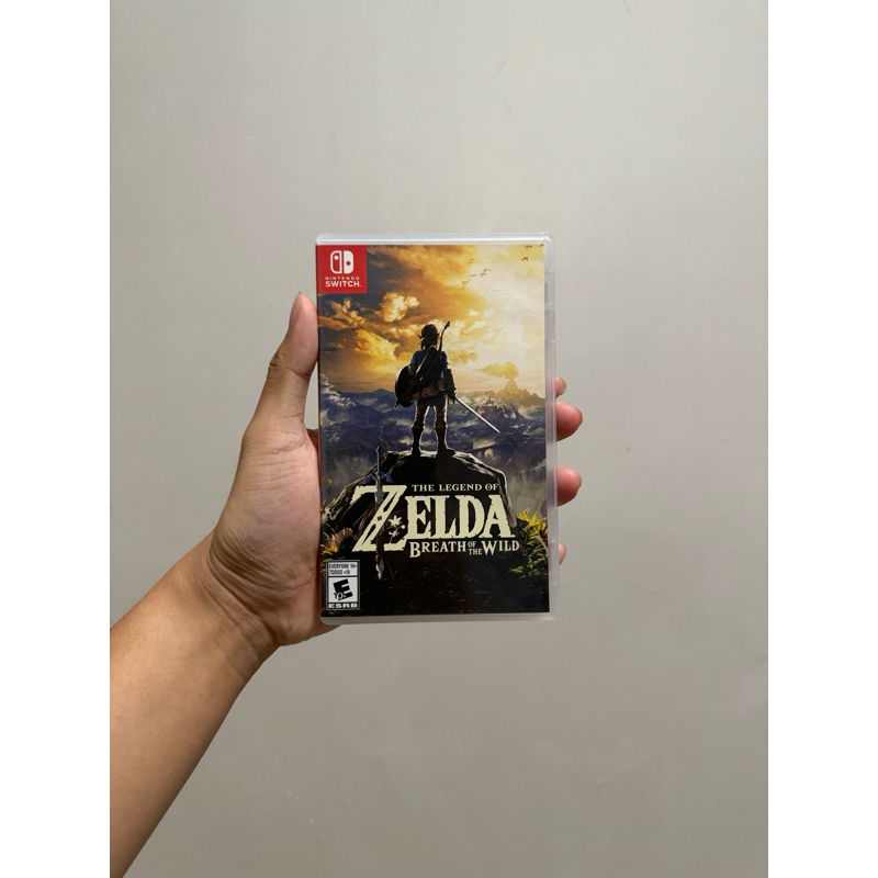 Jual The Legend of Zelda Breath of The Wild Game Nintendo Switch BOTW ...