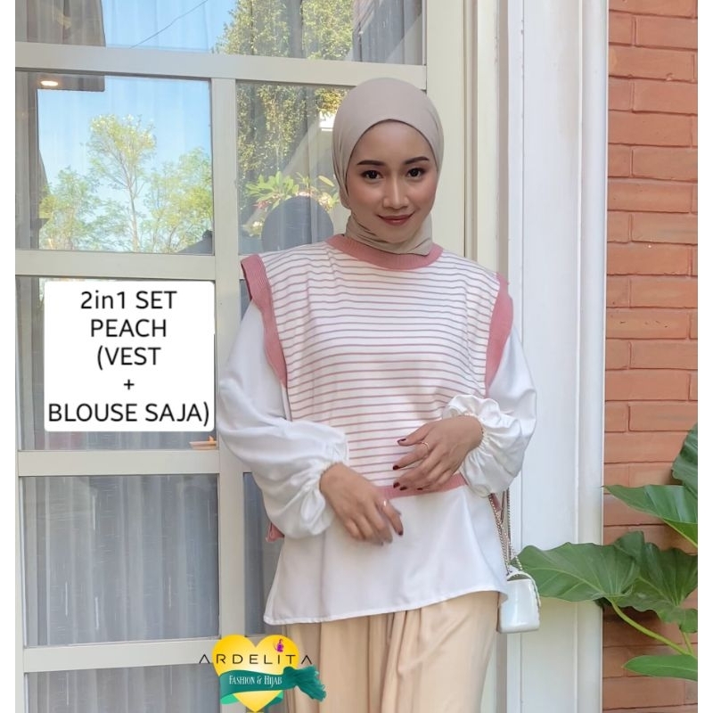 ZANETTA 4IN1 PREMIUM OOTD SET HIJAB LENGKAP HEMAT SETELAN BAJU WANITA LEBARAN SIAP PAKAI BAJU SET REMAJA OOTD HIJAB GAYA KOREA KEKINIAN BAJU