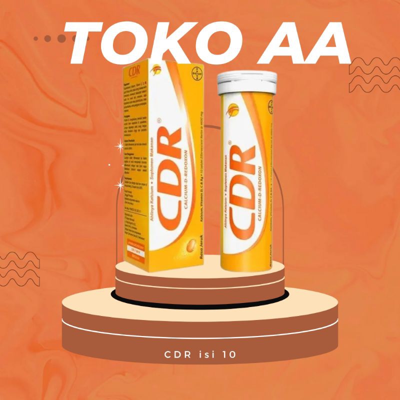 Jual CDR effervescent isi 10 | Shopee Indonesia