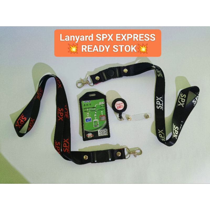 Jual Tali id card SPX EXPRESS [READY STOK] Lanyard printing satuan ...