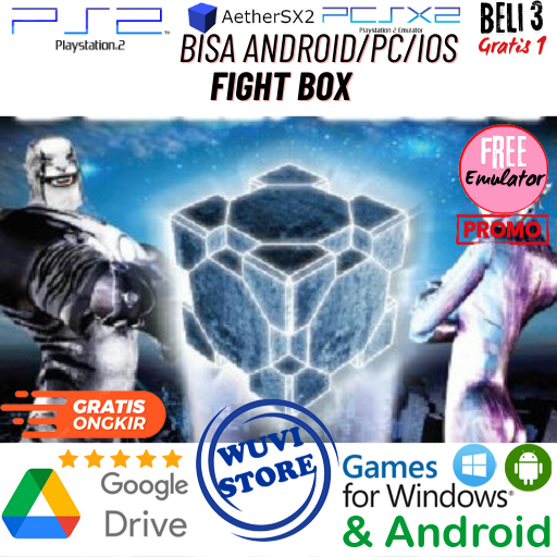Jual PS 2 Fight Box | Bisa di PC / Android / IOS Plus Emulator | Beli 3 ...