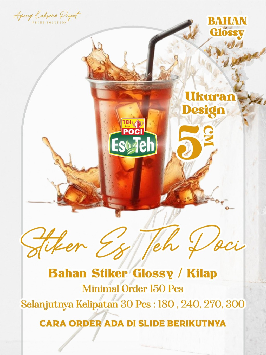 Jual Stiker Es Teh Poci | Shopee Indonesia