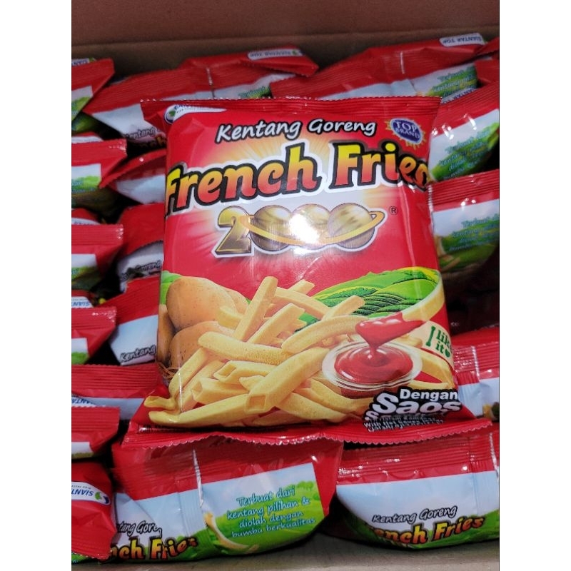 Jual French Fries 2000 Chiki Kentang Goreng 24 gram | Shopee Indonesia