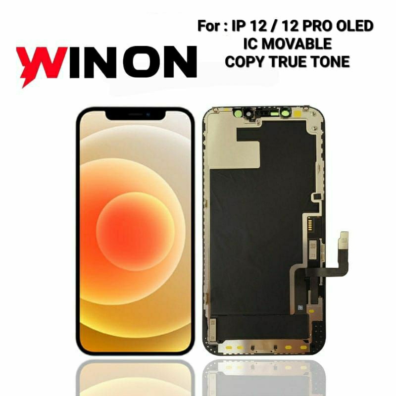 Jual WIN ON - LCD TOUCHSCREEN IPH 12 12 PRO OLED / COF / HD+ REMOVEABLE ...