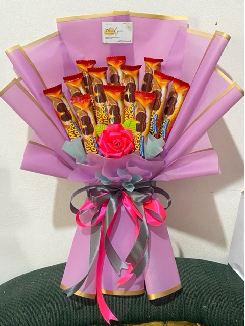 Jual Buket Coklat wafer my choco snack jajan | Shopee Indonesia