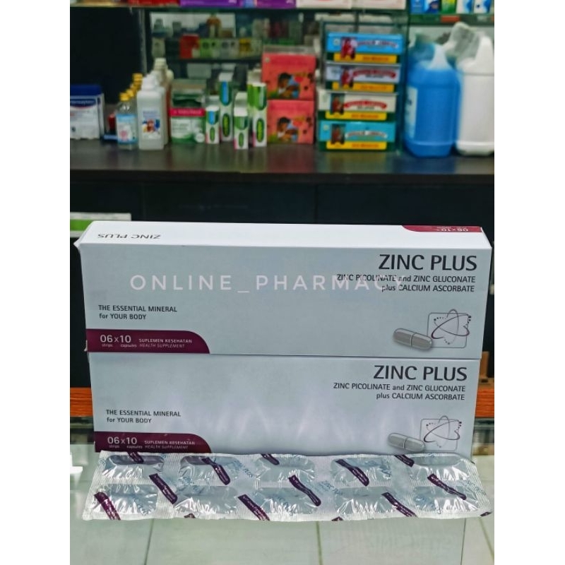 Jual Zinc Plus Picolinate and Gluconate harga 𝐏𝐄𝐑 𝐒𝐓𝐑𝐈𝐏 / 𝟏 𝐒𝐓𝐑𝐈𝐏 𝐈𝐒𝐈 ...