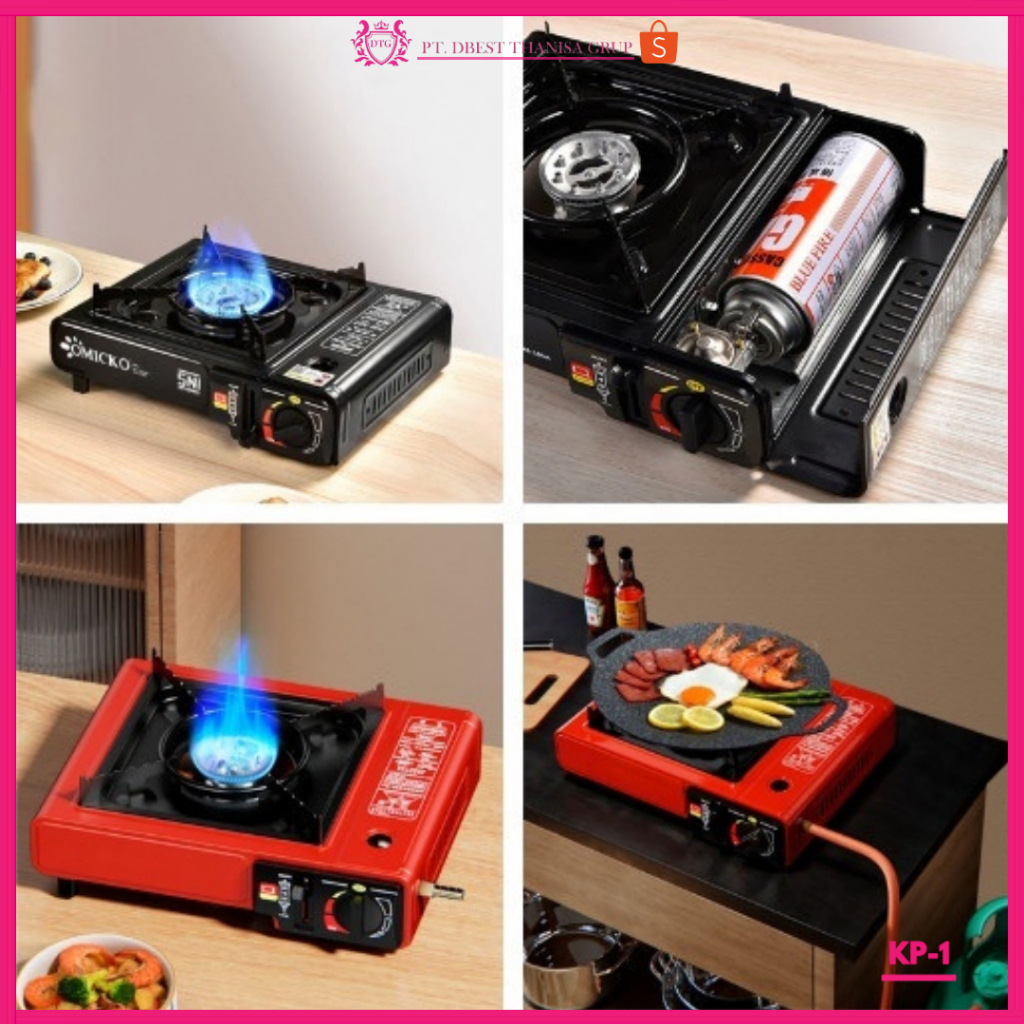 Jual Dbest Kompor portable tungku kompor gas portable 2 in 1 tungku gas ...