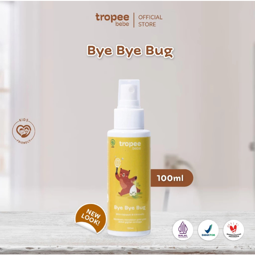 Jual Tropee Bebe - Minyak anti serangga nyamuk Bye Bye Bug Spray ...