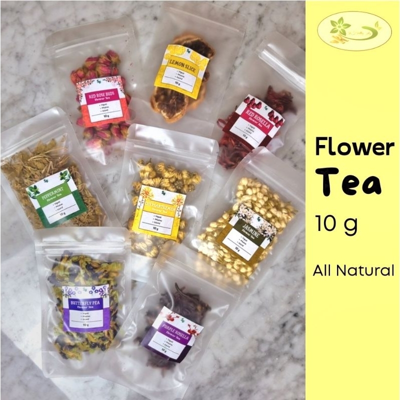 Jual Flower Tea teh Organik Premium All Varian 10 gram | Shopee Indonesia