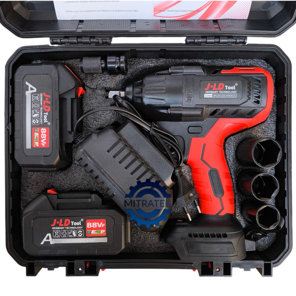 Jual JLD Impact Wrench Pro 88F Jumbo 2 Batrei | Shopee Indonesia