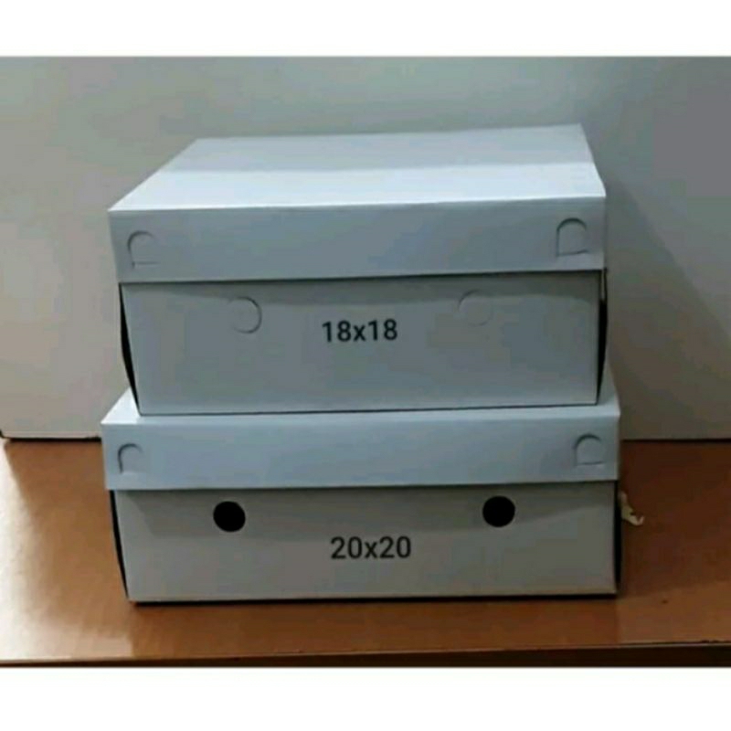 Jual DUS NASI POLOS 350gsm 18x18 20x20 ( 1 PACK ISI 50 PCS ) | Shopee ...