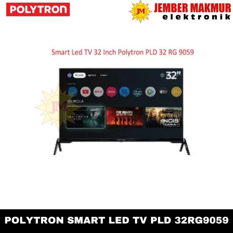 Jual POLYTRON PLD32RG9059 32 INCH GOOGLE TV ANDROID SMART TV LED POLYTRON | Shopee Indonesia