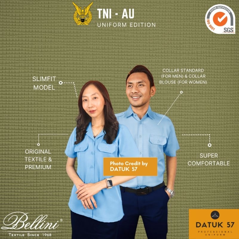 Jual Original Premium by Datuk 57 : Seragam Kemeja PDH Pakaian Dinas ...