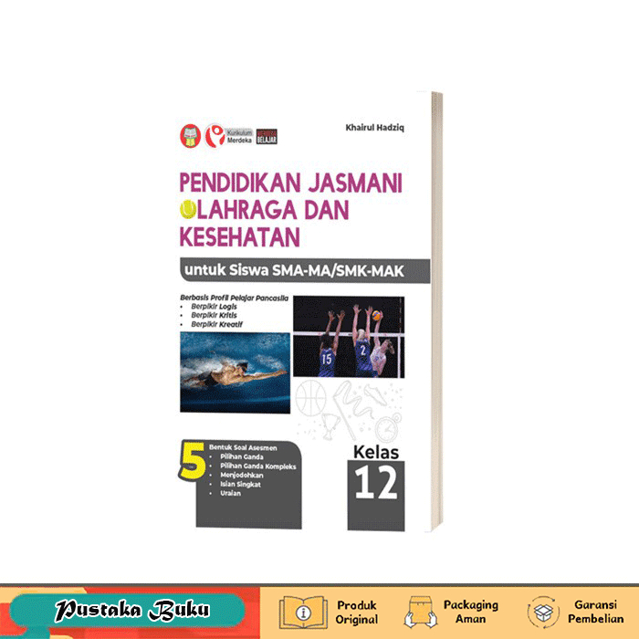 Jual Buku Pendidikan Jasmani,Olahraga,dan Kesehatan/PJOK SMA/MA Kelas 12/XII Kurikulum Merdeka ...