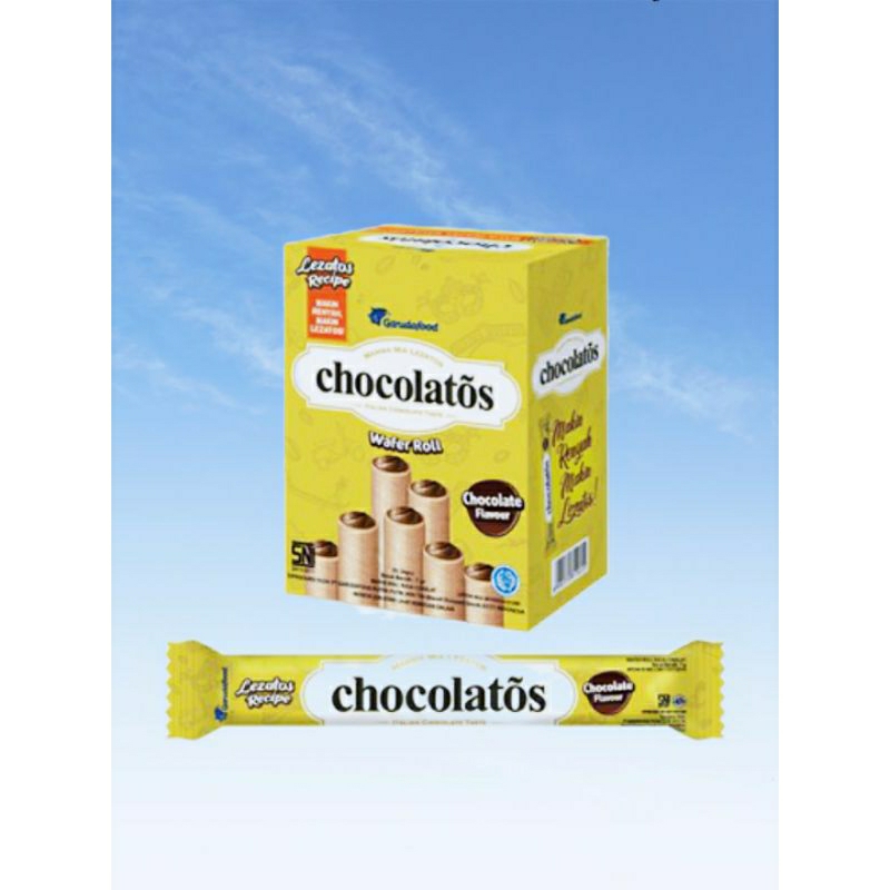 Jual Chocolatos Wafer Roll, (1 box isi 24 pcs) | Shopee Indonesia
