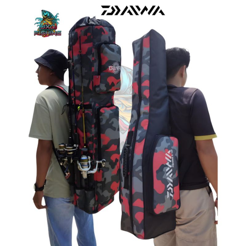 Jual Tas Pancing joran jumbo ransel motif Loreng Ukuran 80Cm 100cm ...